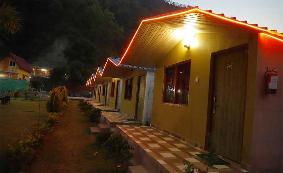 Rishikesh AC cottages with swimming pool | Luxury cottages in Rishikesh ...