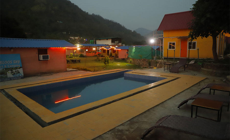 Rishikesh AC cottages with swimming pool | Luxury cottages in Rishikesh ...